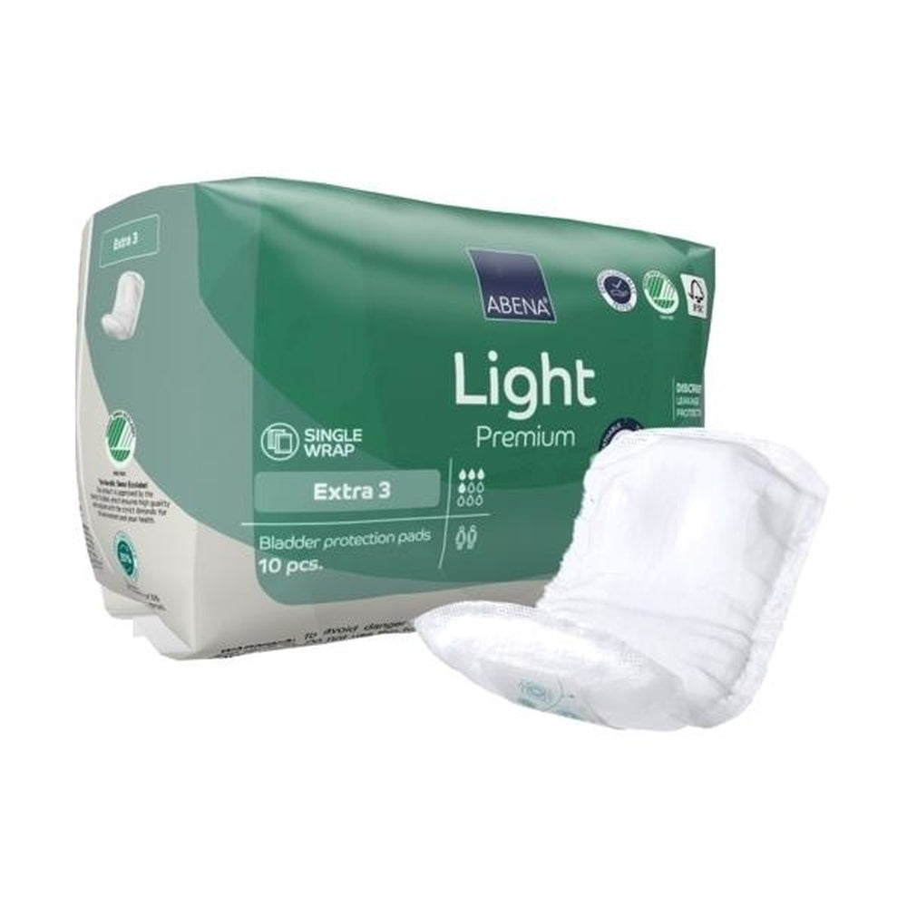 Abena Light Premium Extra 3 Inkontinenzeinlagen, 10 Stück – Medi-Inn