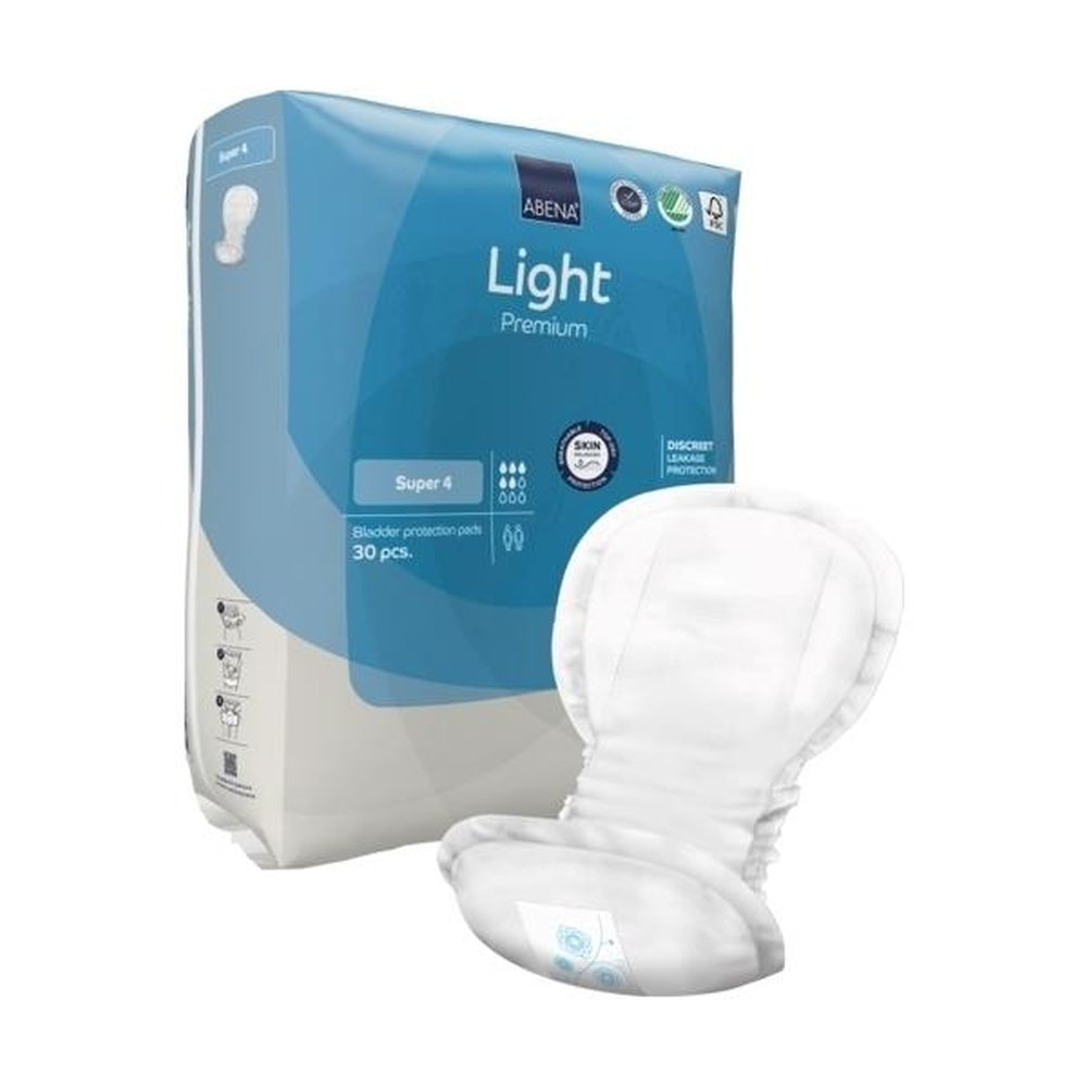 Abena Light Premium Super 4 Inkontinenzeinlagen, 30 Stück – Medi-Inn