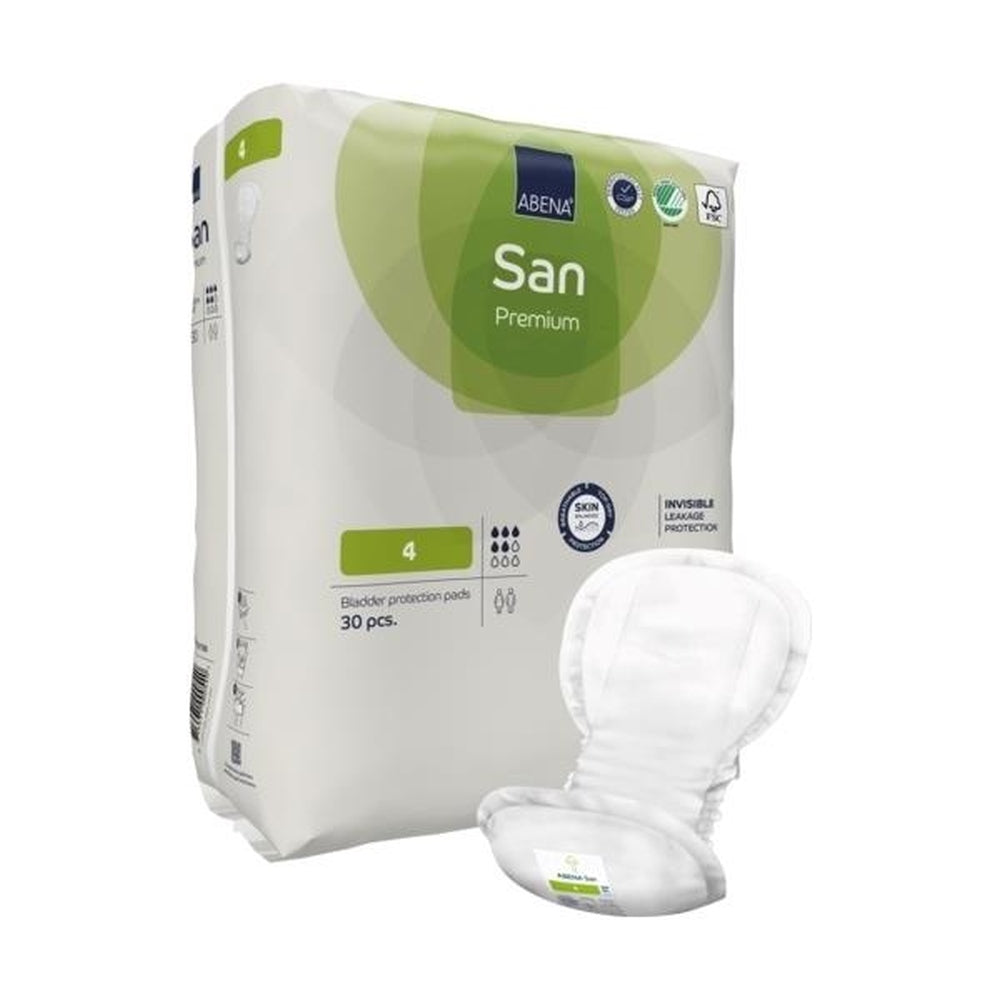 Abena San Premium 4 Inkontinenzeinlagen - 30 Stück – Medi-Inn