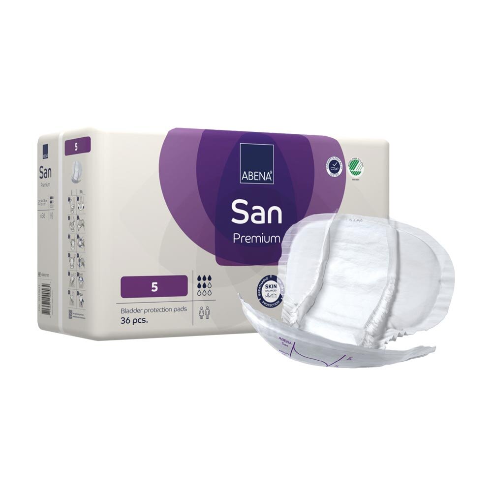 Abena San Premium 5 Inkontinenzeinlagen - 36 Stück – Medi-Inn
